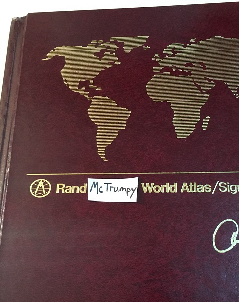 A Trumpian World Atlas | ArmpitNJ.com